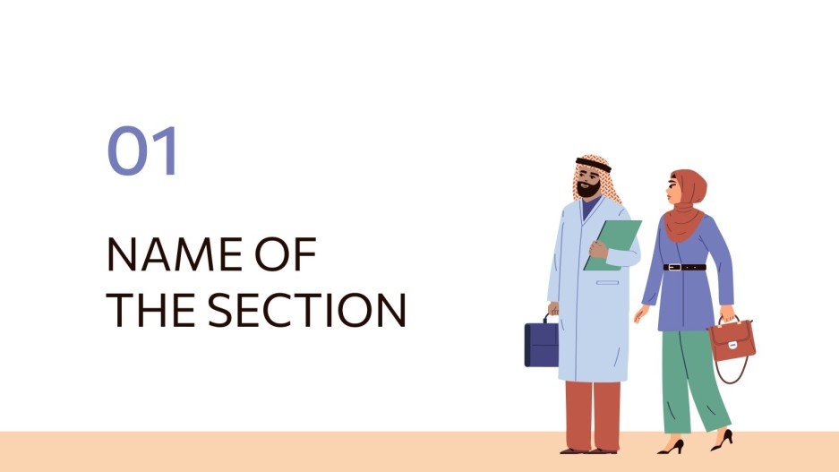 Simple Business Characters Template