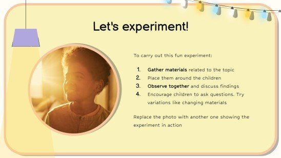 Apresentação Luz e sombras - Pré-escola