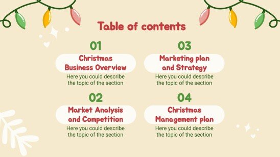 Merry Christmas presentation | Google Slides & PPT template