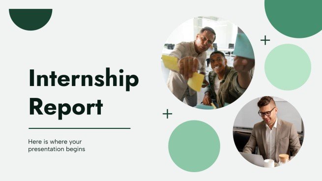 Internship Report Presentation