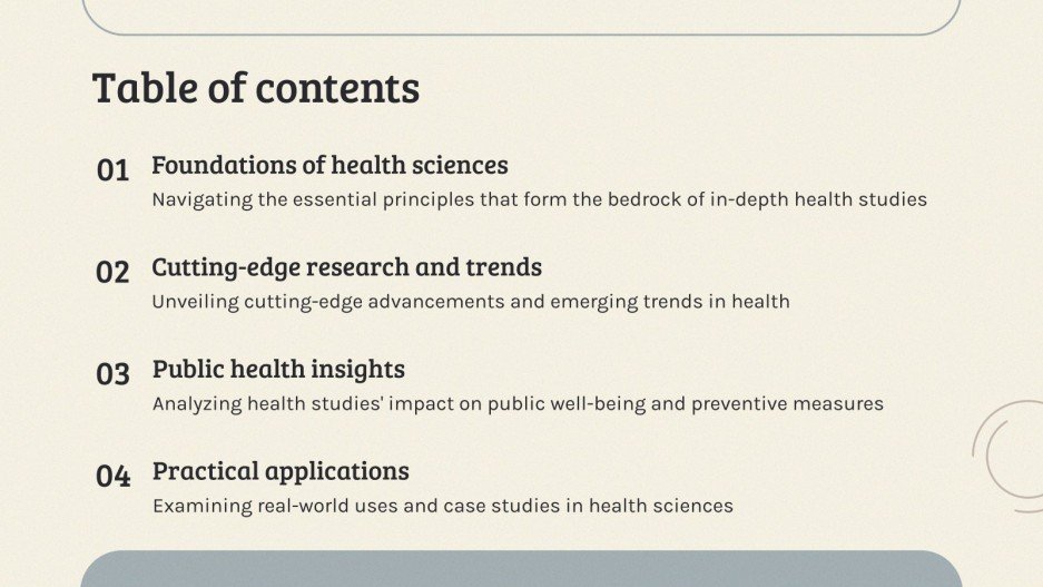 Research Methods in Public Health - Bachelor