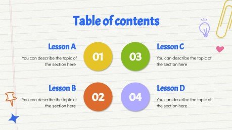 Doodle GIF School Notebook | Google Slides & PowerPoint