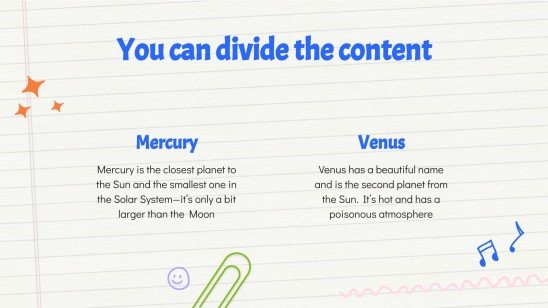 Doodle GIF School Notebook | Google Slides & PowerPoint