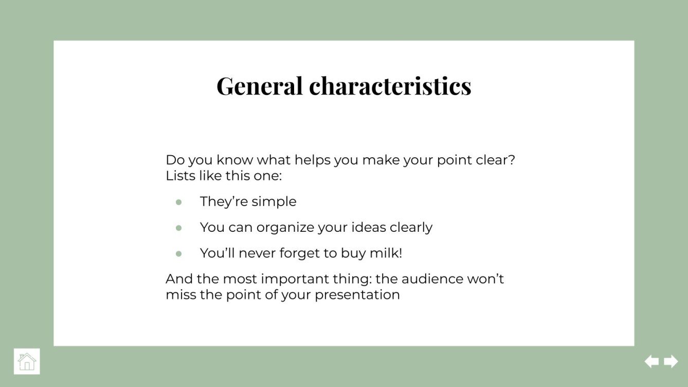 Minimalist Green Slides Google Slides & PowerPoint template