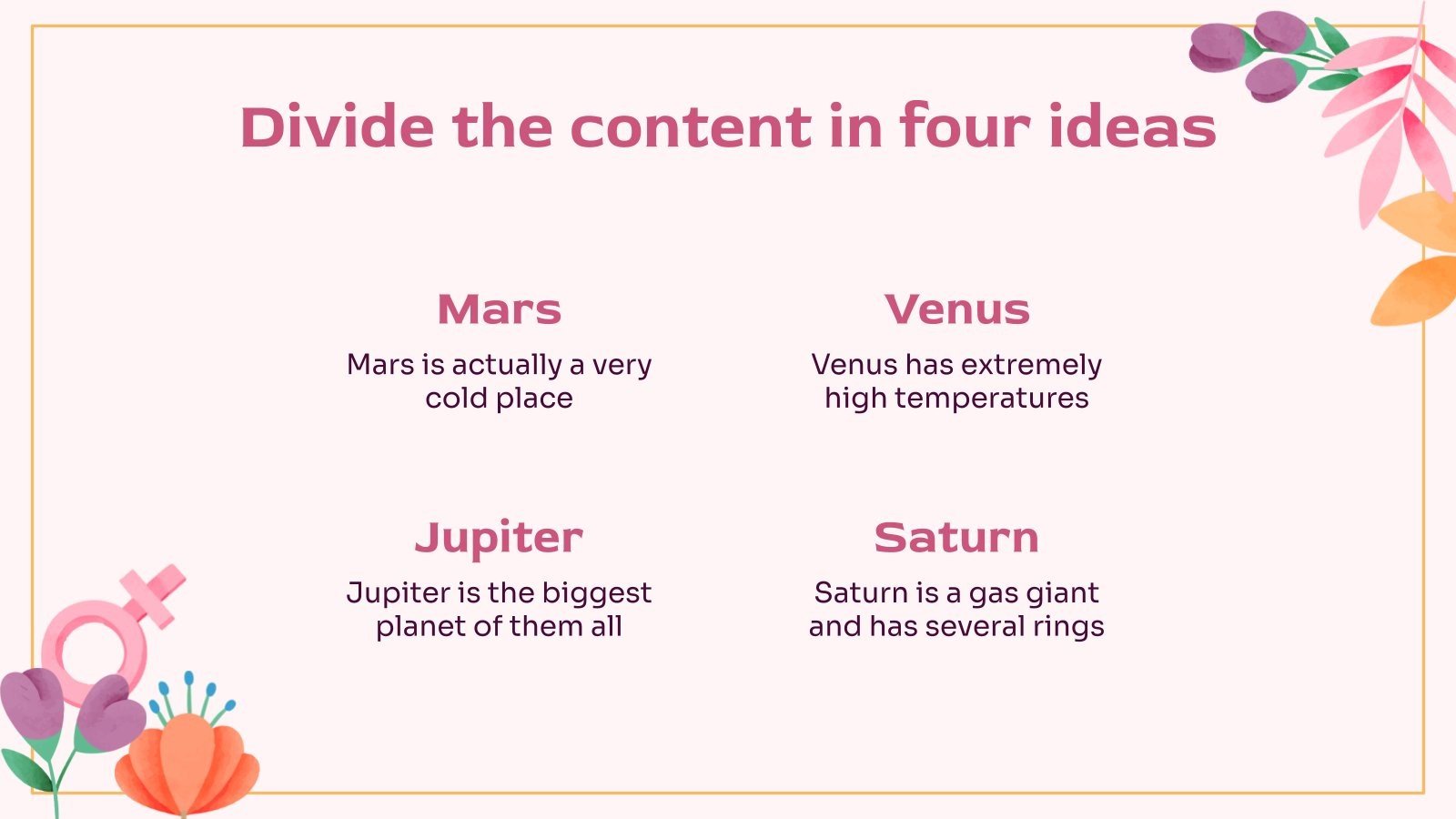 International Women's Day Presentation