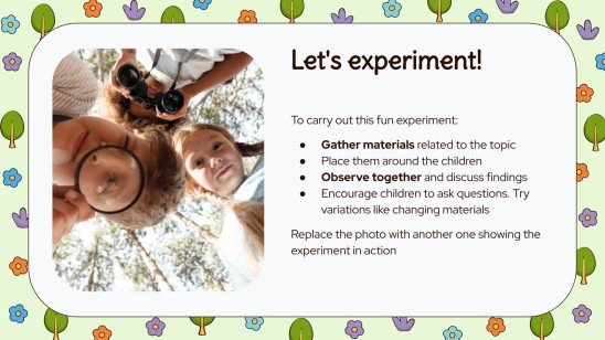 Patterns in Nature and Everyday Life - Pre-K Presentation