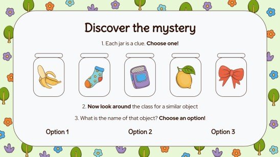 Patterns in Nature and Everyday Life - Pre-K Presentation