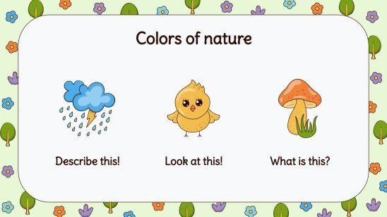 Patterns in Nature and Everyday Life - Pre-K Presentation