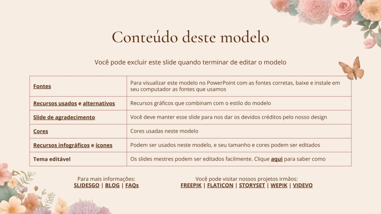 Blooming Flower Design Portfolio Presentation