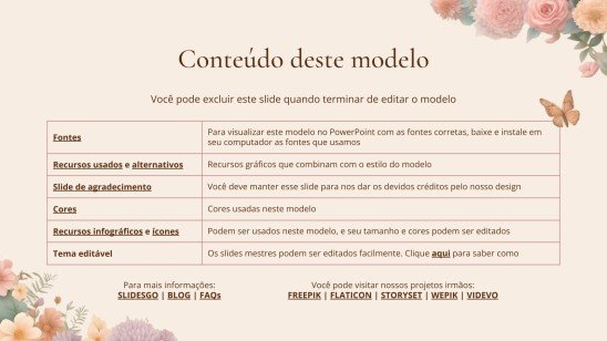 Blooming Flower Design Portfolio Presentation