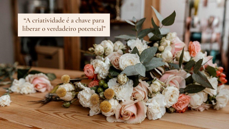 Blooming Flower Design Portfolio Presentation