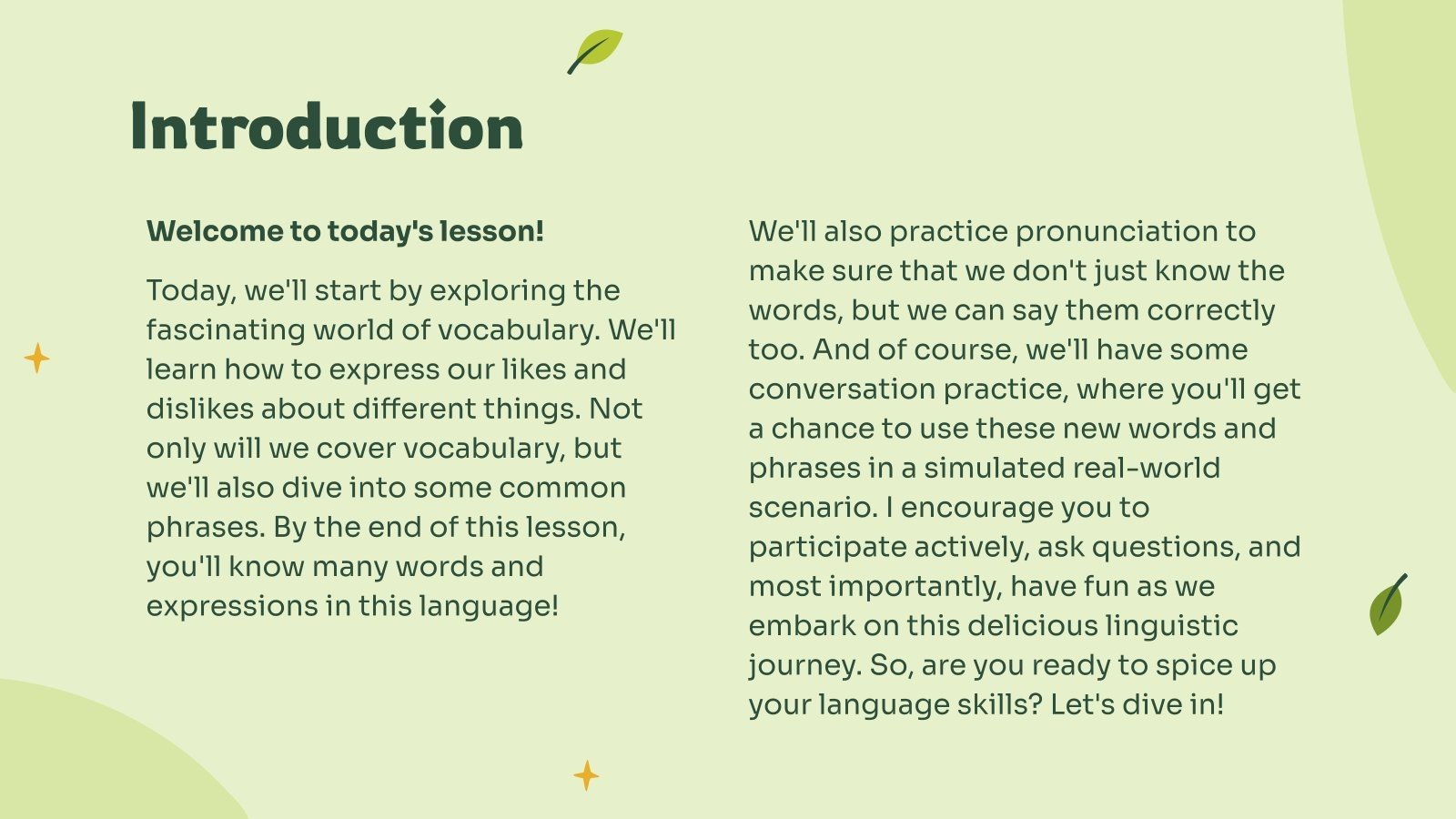 Environmental and Sustainability Topics - French - 8th Grade