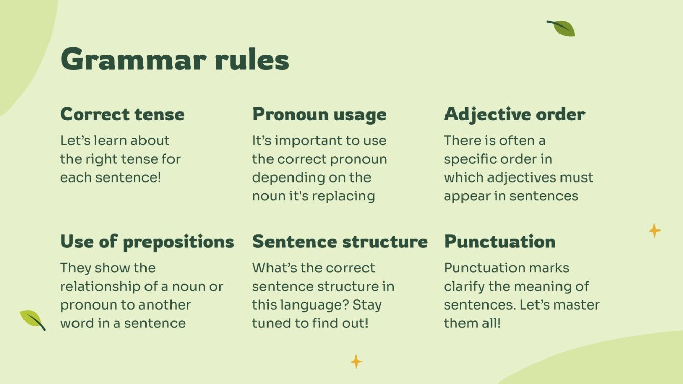 Environmental and Sustainability Topics - French - 8th Grade