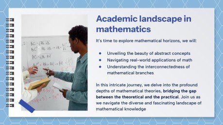 Advanced Topics in Mathematical Physics Presentation