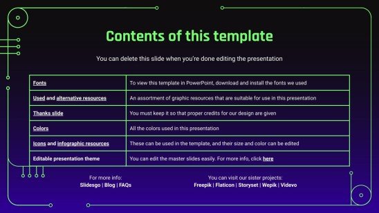 AI Tech Template Presentation