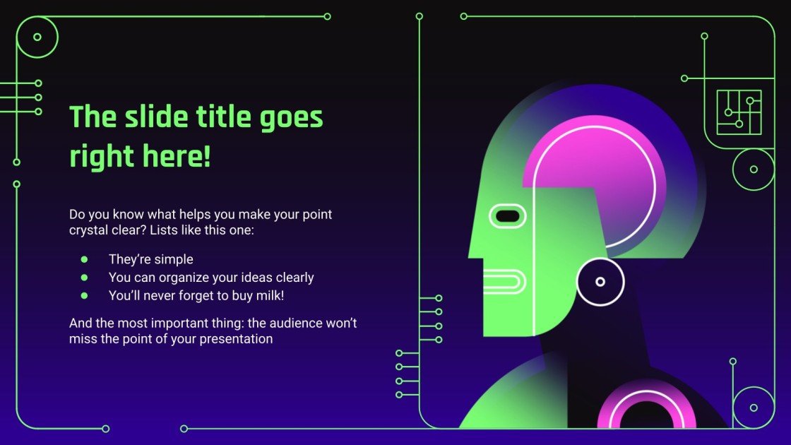 AI Tech Template Presentation