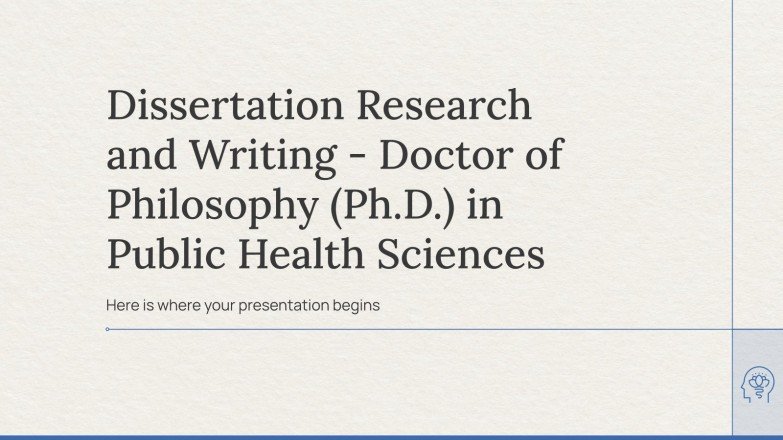 Dissertation Research and Writing Presentation