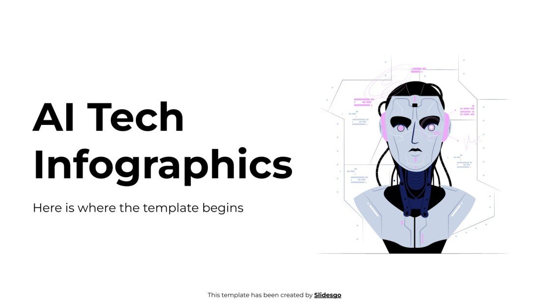 AI Tech Infographics Template