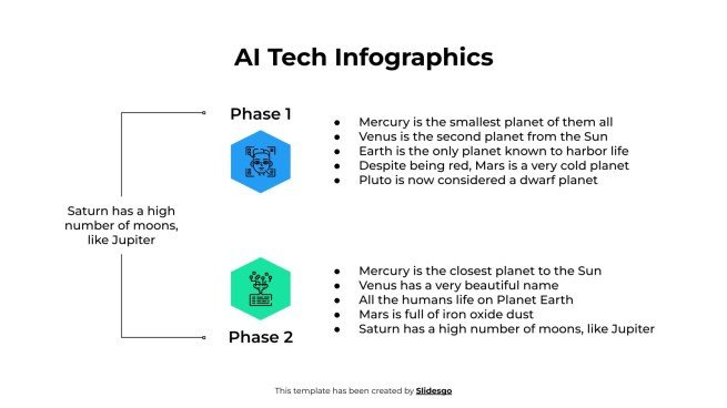 AI Tech Infographics Template