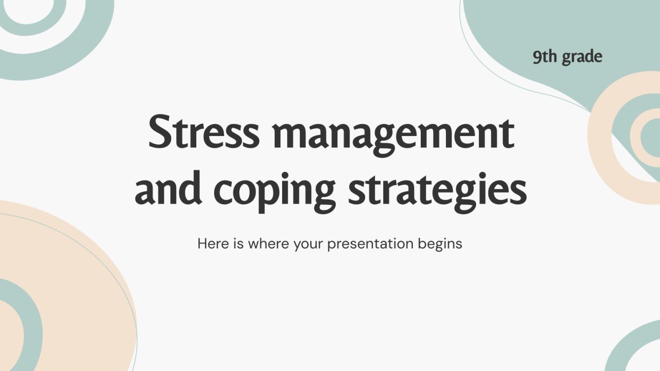 Stress Management and Coping Strategies - 9th Grade