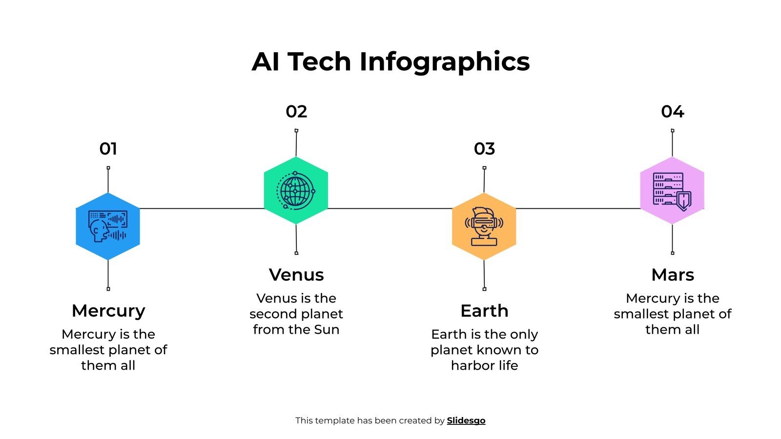 AI Tech Infographics Template