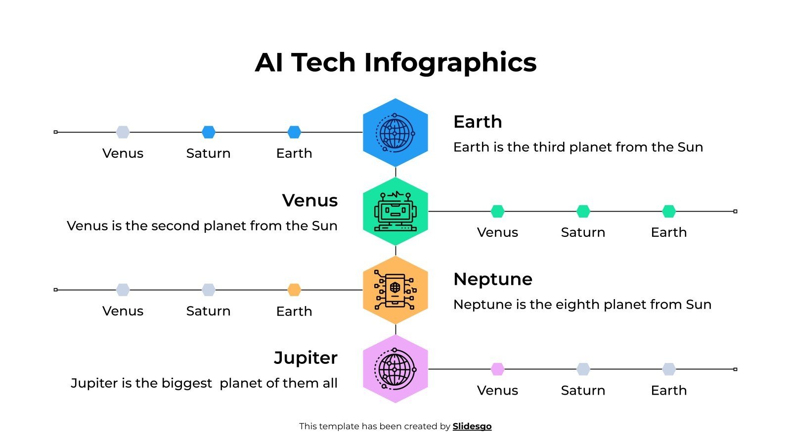 AI Tech Infographics Template