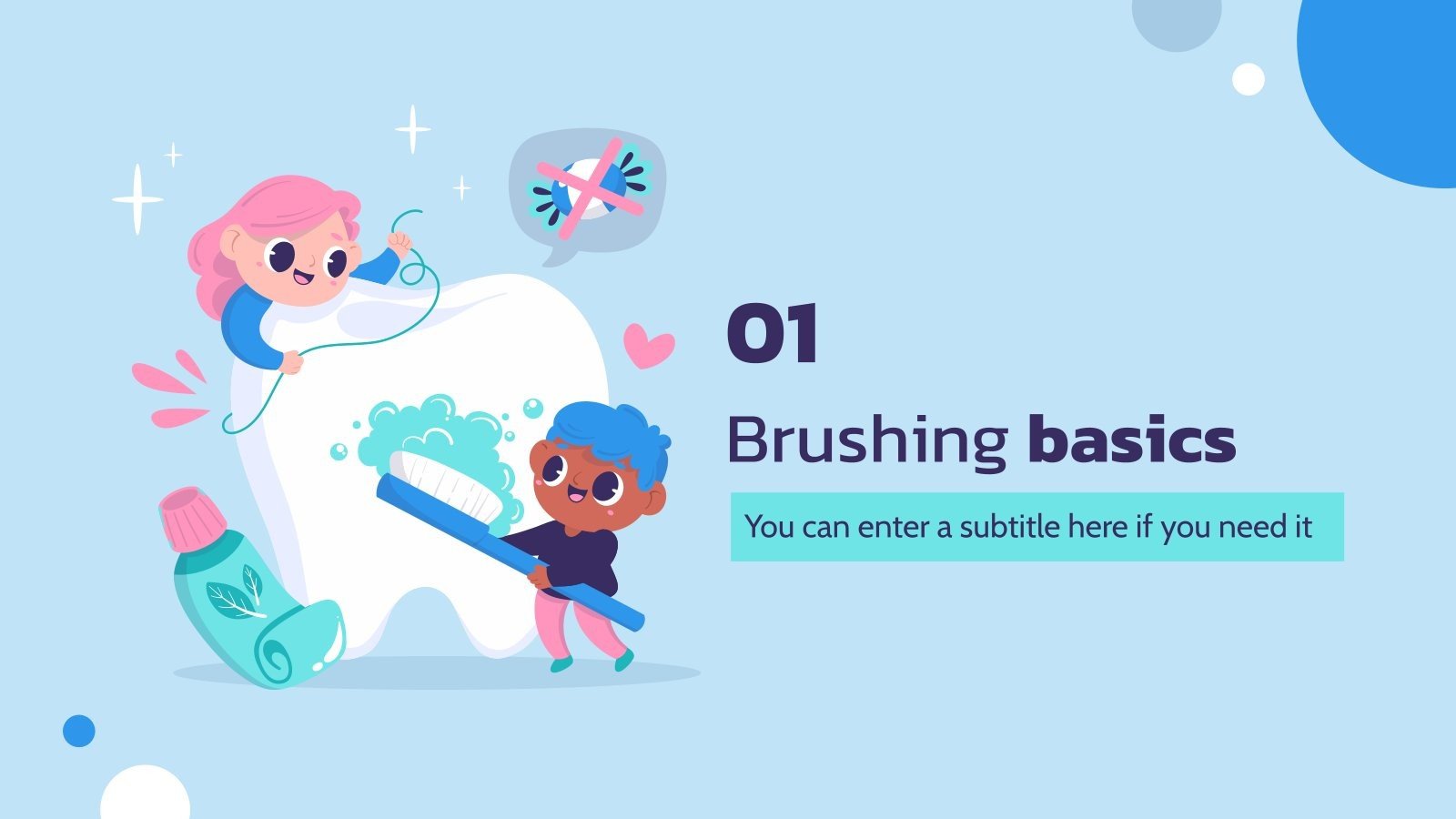 Dental Care and Oral Hygiene - Pre-K Presentation