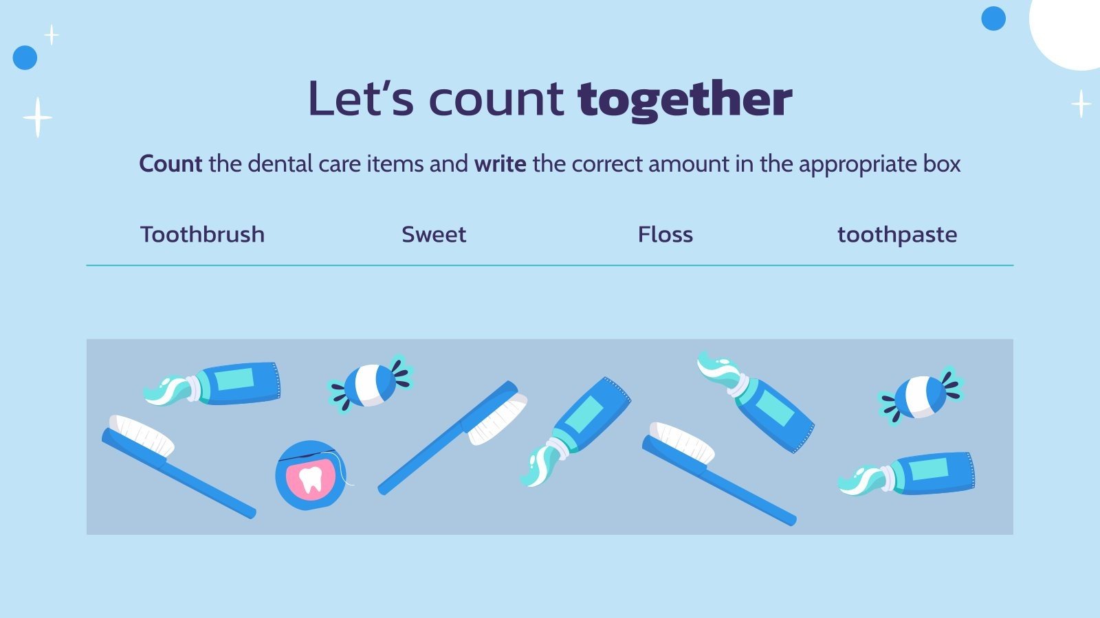 Dental Care and Oral Hygiene - Pre-K Presentation