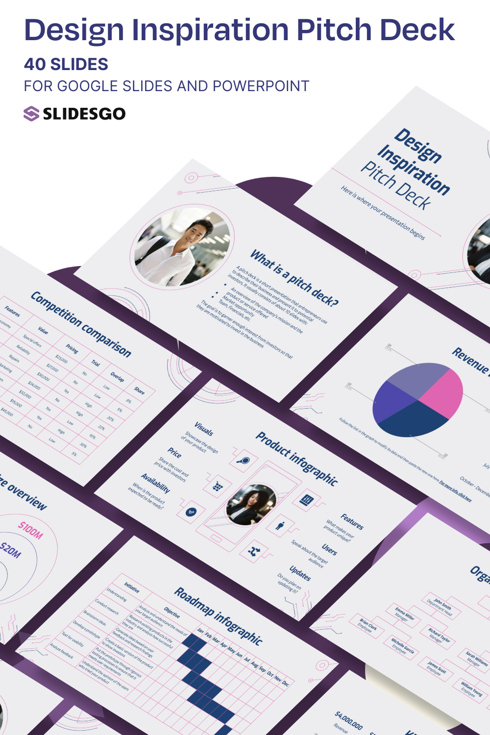 Design Inspiration Pitch Deck Presentation