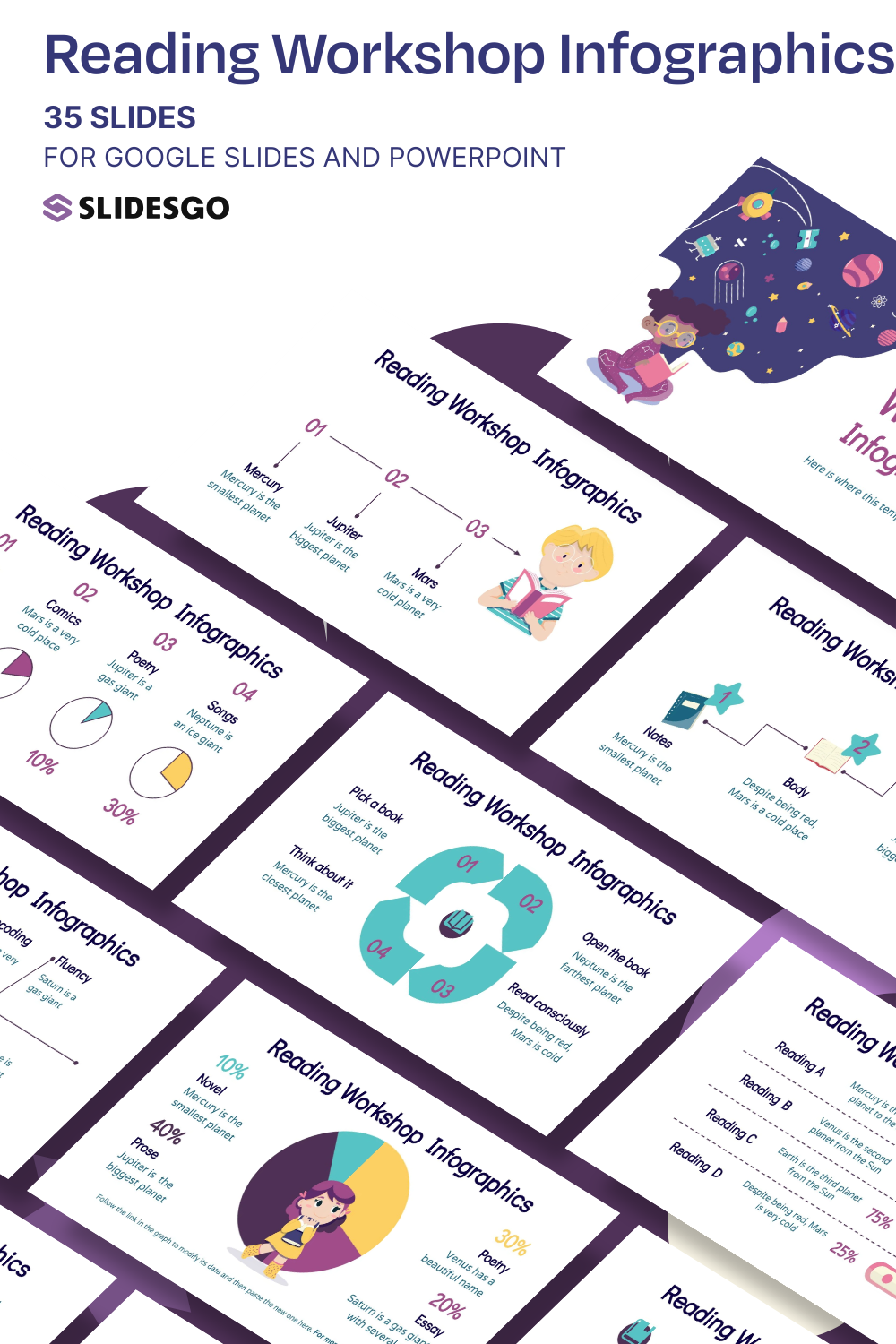 Reading Workshop Infographics Template