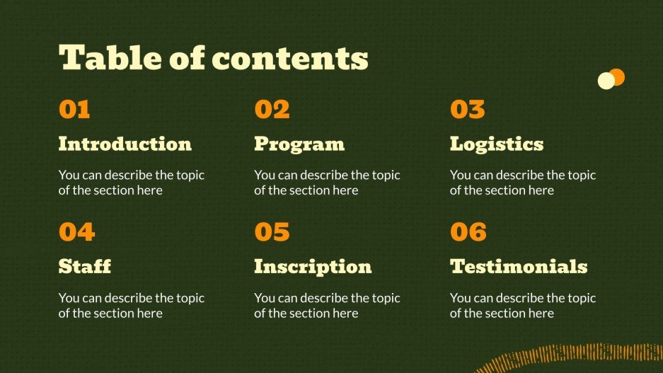 Camp Educational Programs Presentation