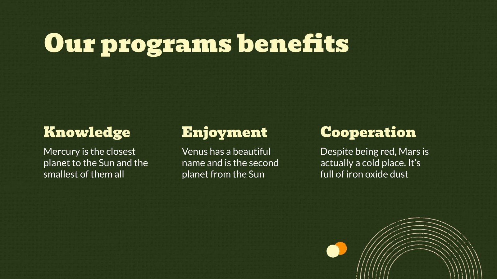 Camp Educational Programs Presentation