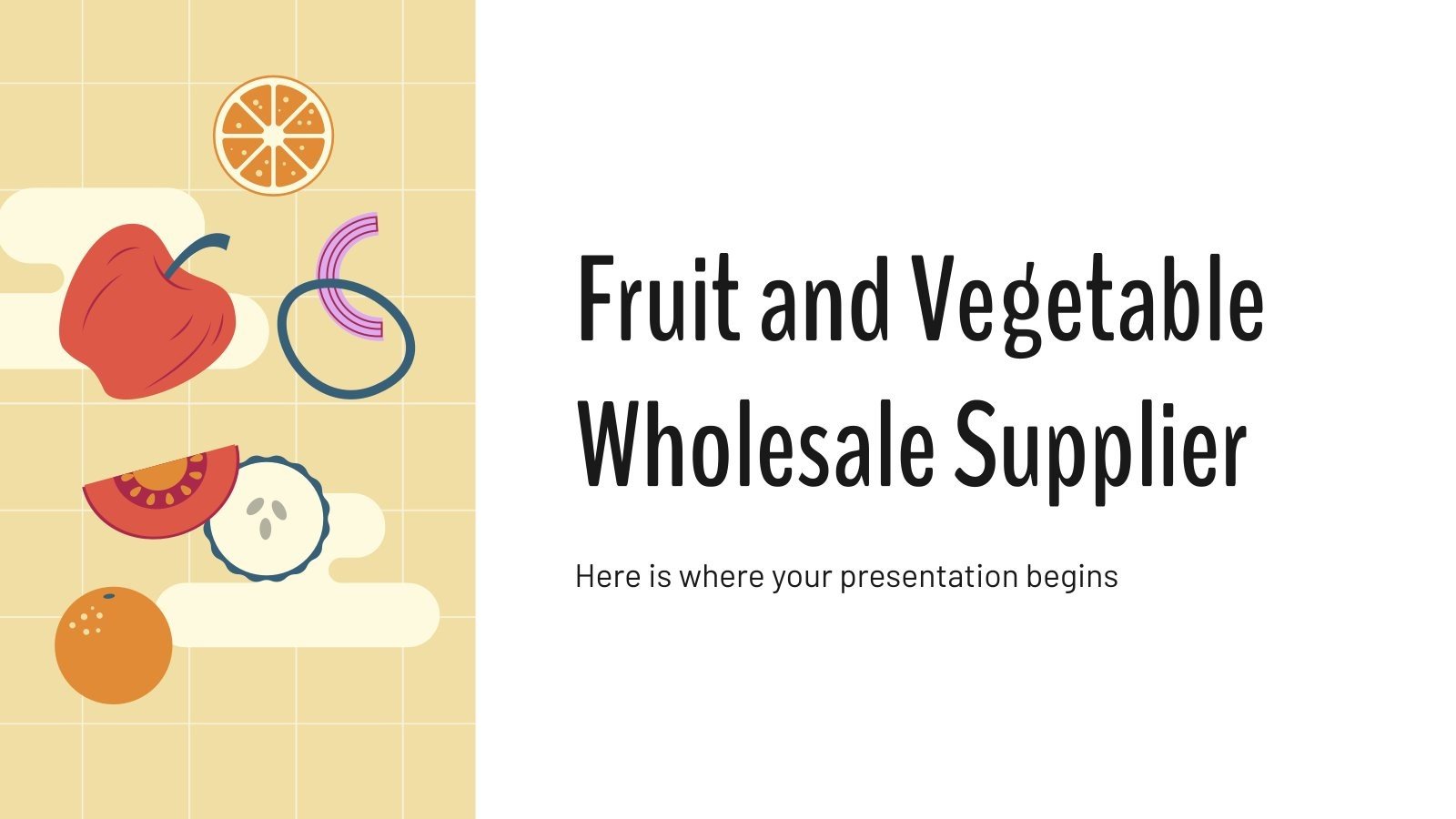 Fruit and Vegetable Wholesale Supplier Presentation