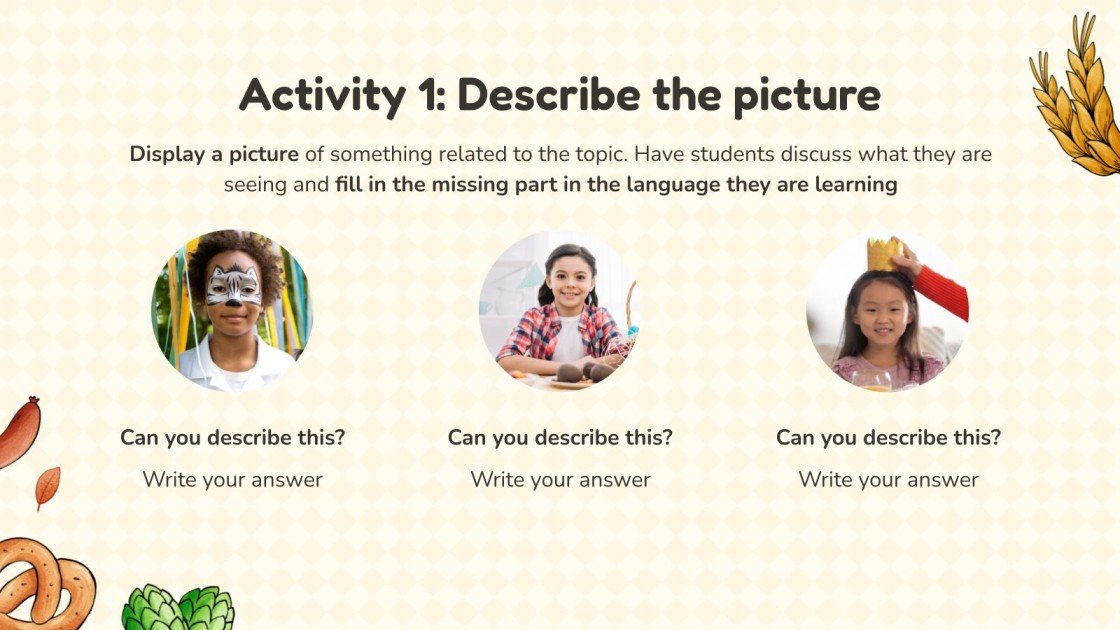 Holidays and Cultural Celebrations - German - 3rd Grade