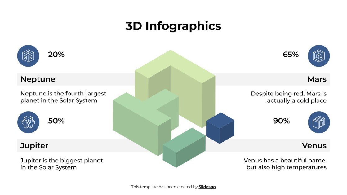 3D Infographics Template
