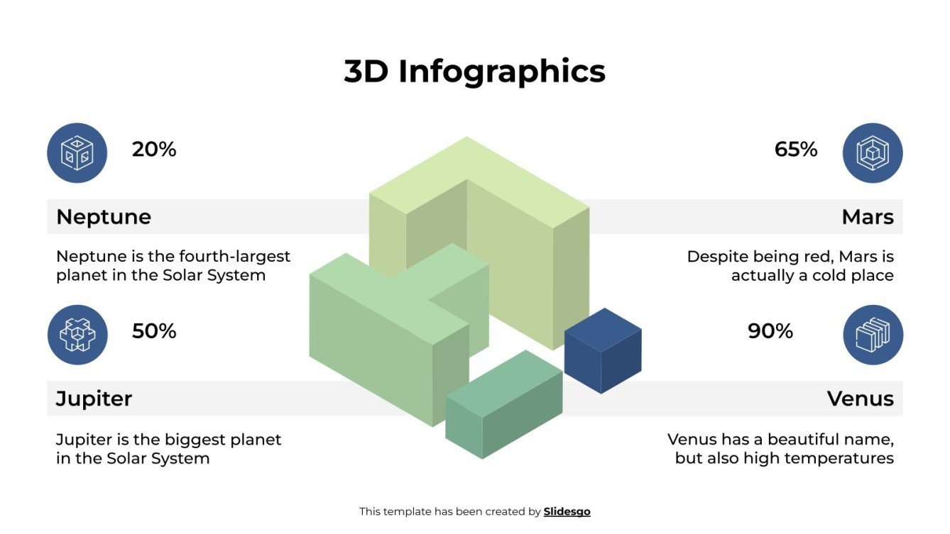 3D Infographics Template