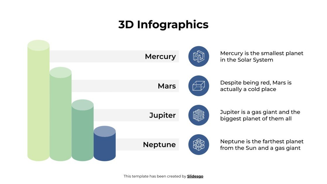 3D Infographics Template