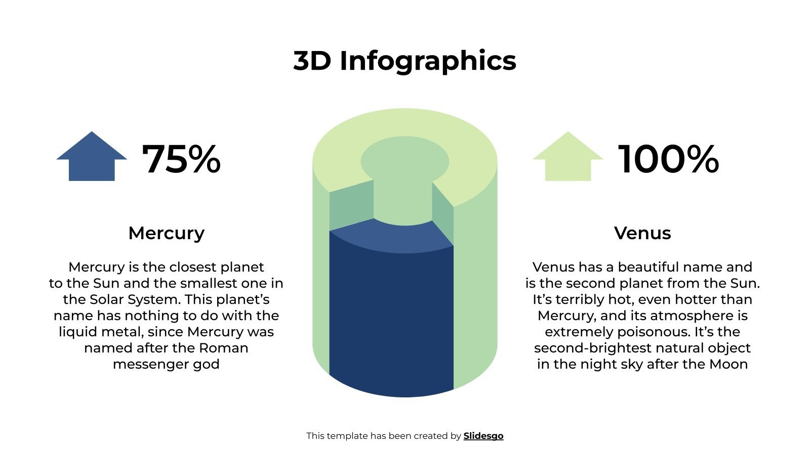 3D Infographics Template