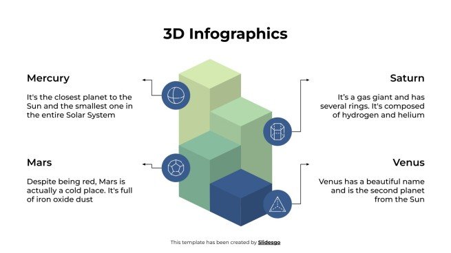 3D Infographics Template