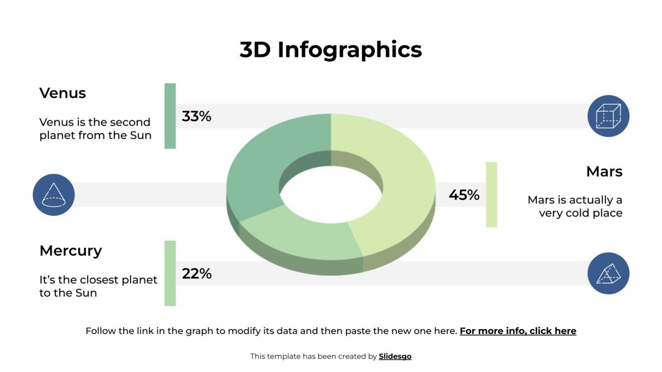 3D Infographics Template