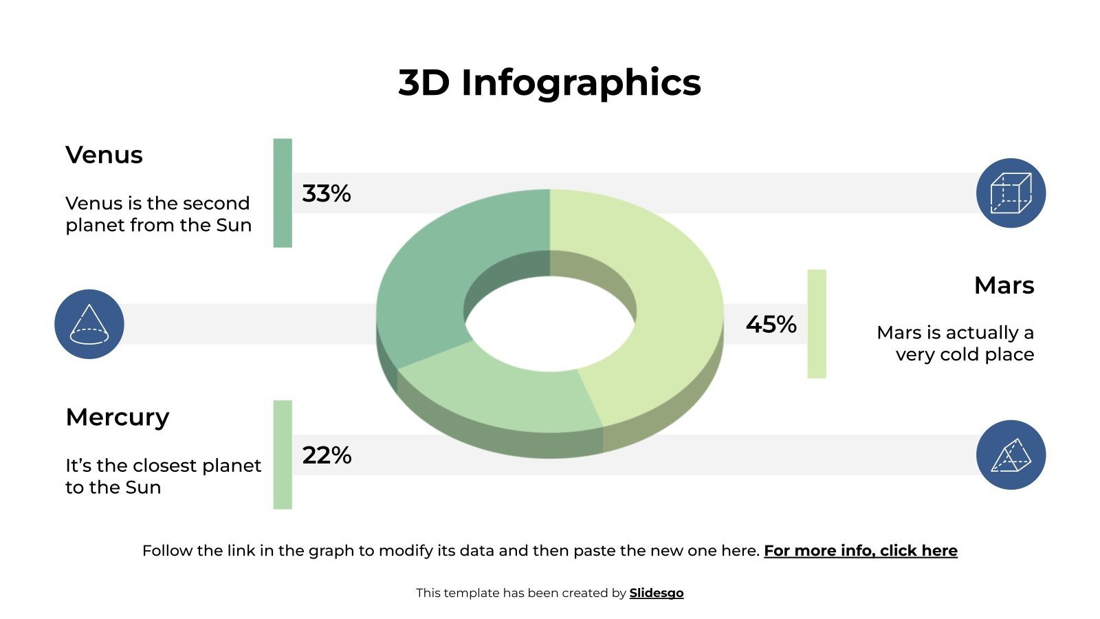 3D Infographics Template