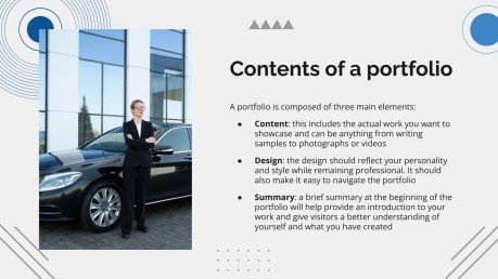 Automotive Industry Portfolio Presentation