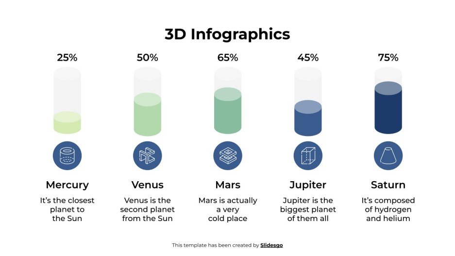 3D Infographics Template