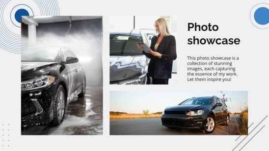 Automotive Industry Portfolio Presentation