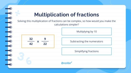 Multiplication of Fractions with Cross Simplification