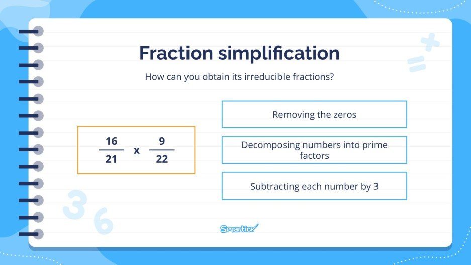 Multiplication of Fractions with Cross Simplification