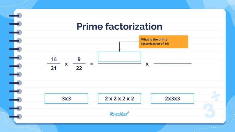 Multiplication of Fractions with Cross Simplification