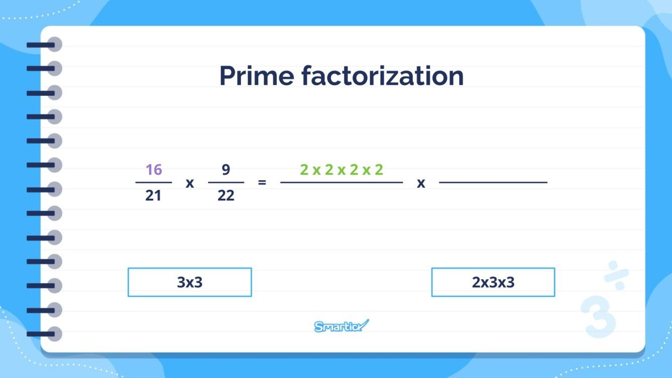 Multiplication of Fractions with Cross Simplification