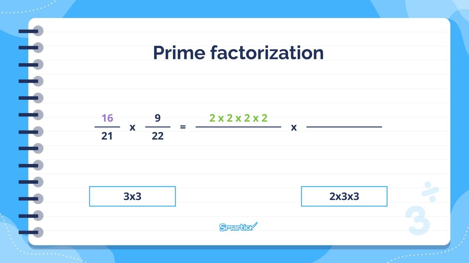 Multiplication of Fractions with Cross Simplification