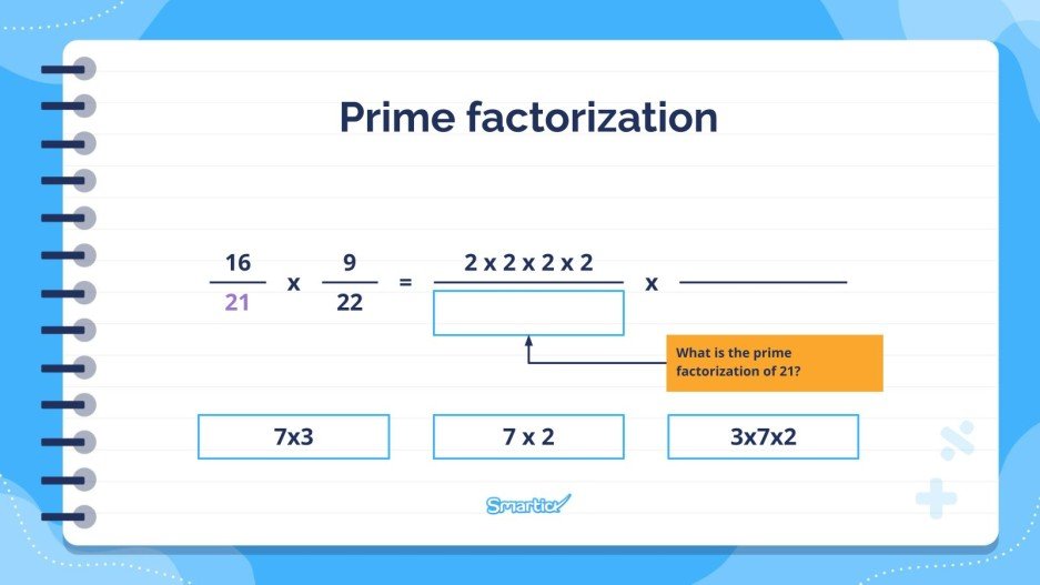 Multiplication of Fractions with Cross Simplification